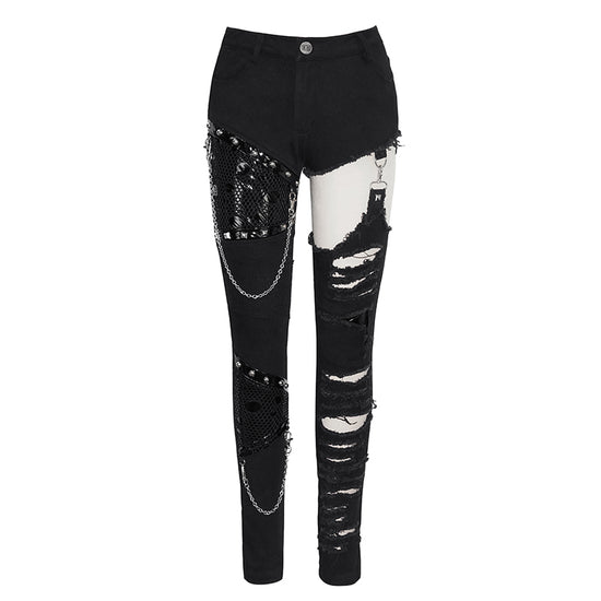 Mayhem Shredded Pants by Devil Fashion – The Dark Side of Fashion